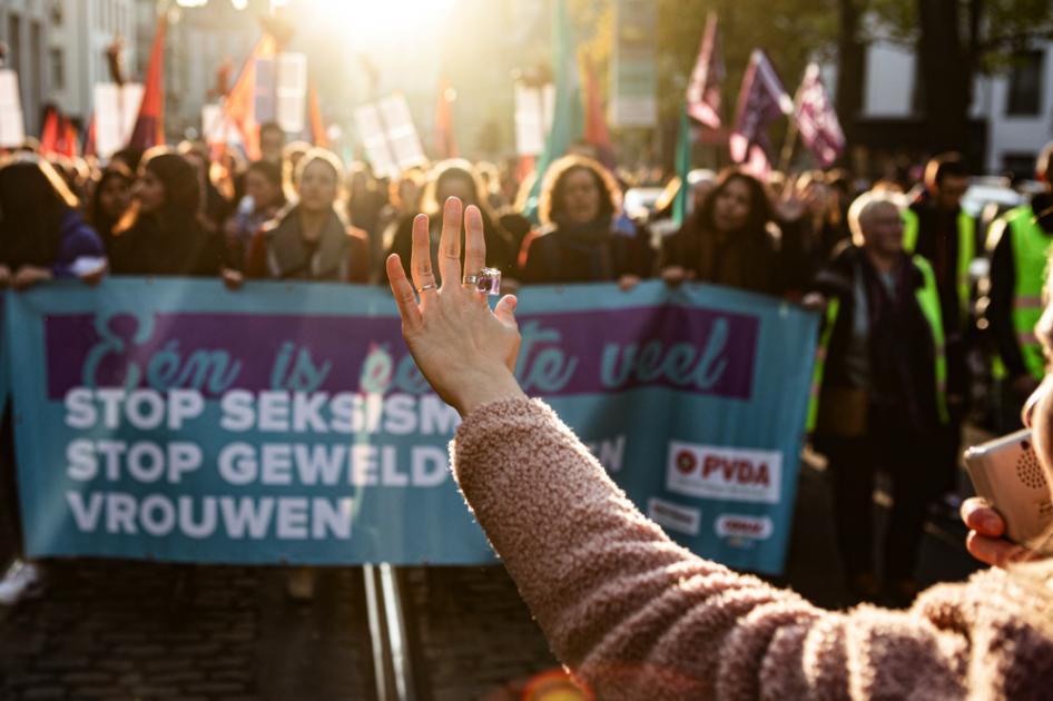 Manifesteer mee tegen geweld op vrouwen op 22 november | PVDA